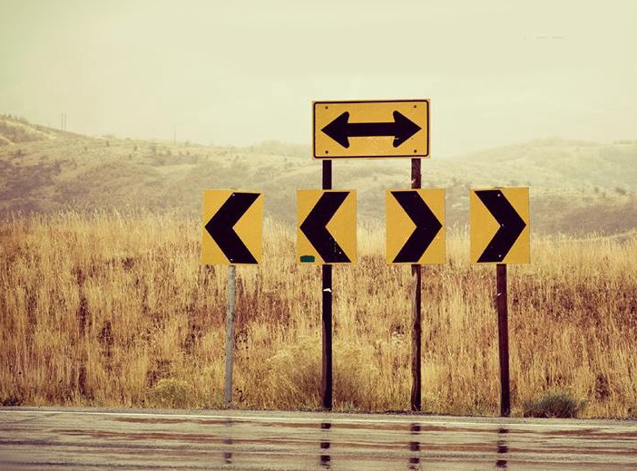 En avant ou en arrière