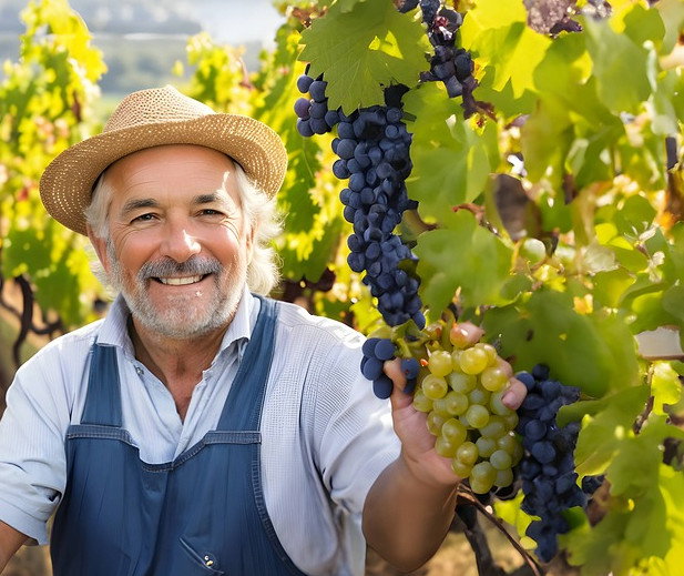 Le travail du vigneron